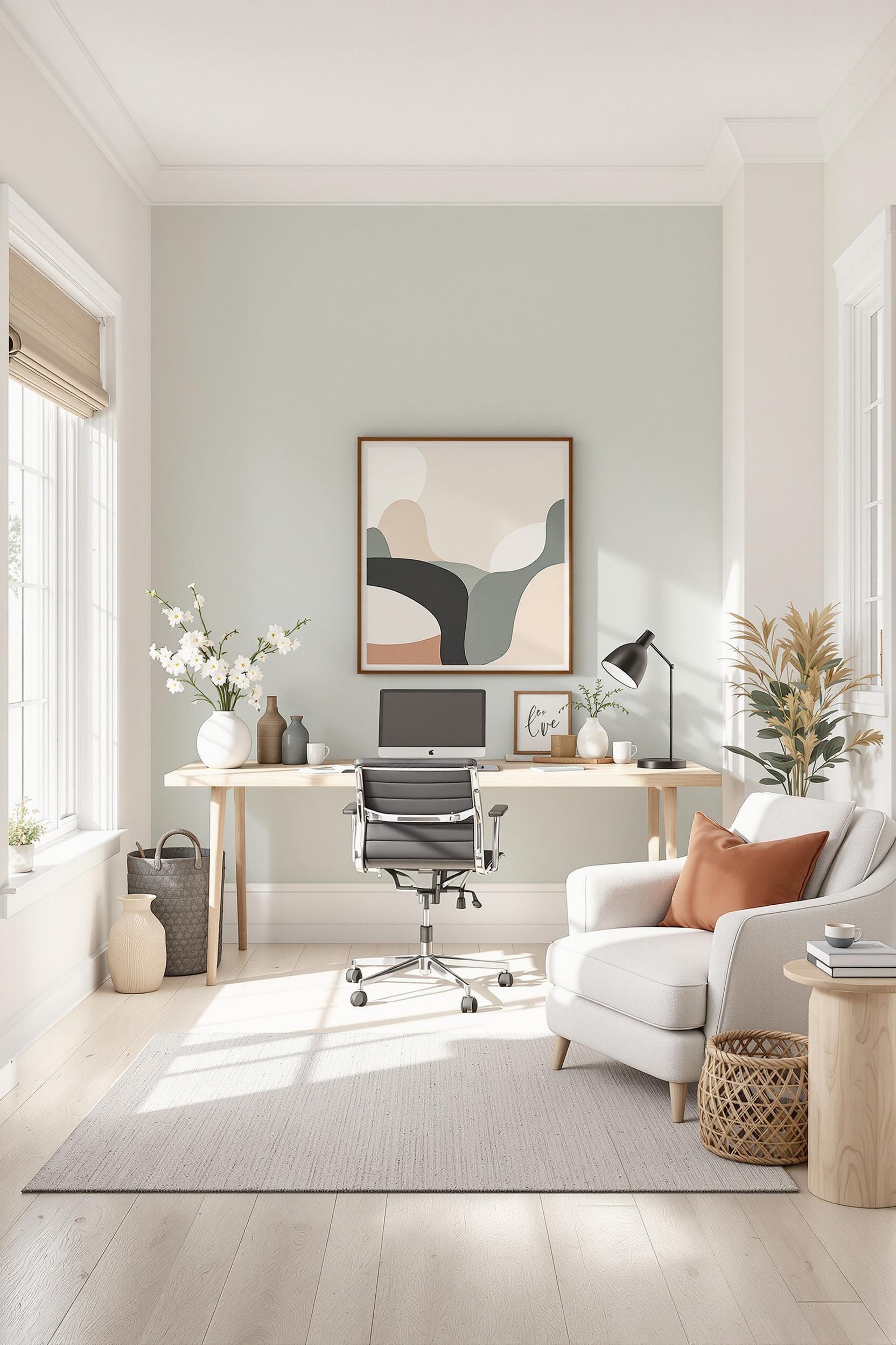 Color Zoning Magic: Transform Your Home Office Design